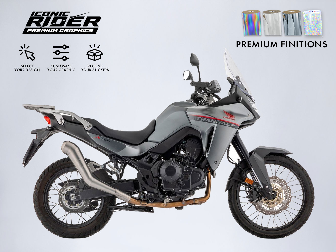 Kit déco Honda Transalp XL-750 | Qualité Premium