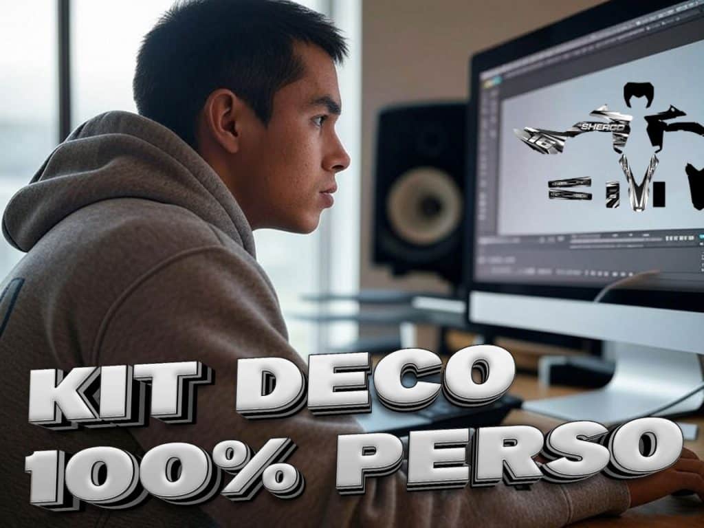 ICONIC RIDER - Kit déco sur-mesure de haute qualité