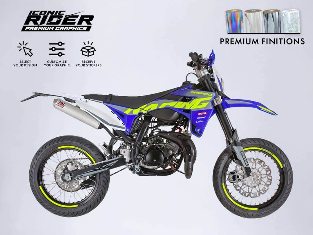 ICONIC RIDER - Kit déco sur-mesure de haute qualité