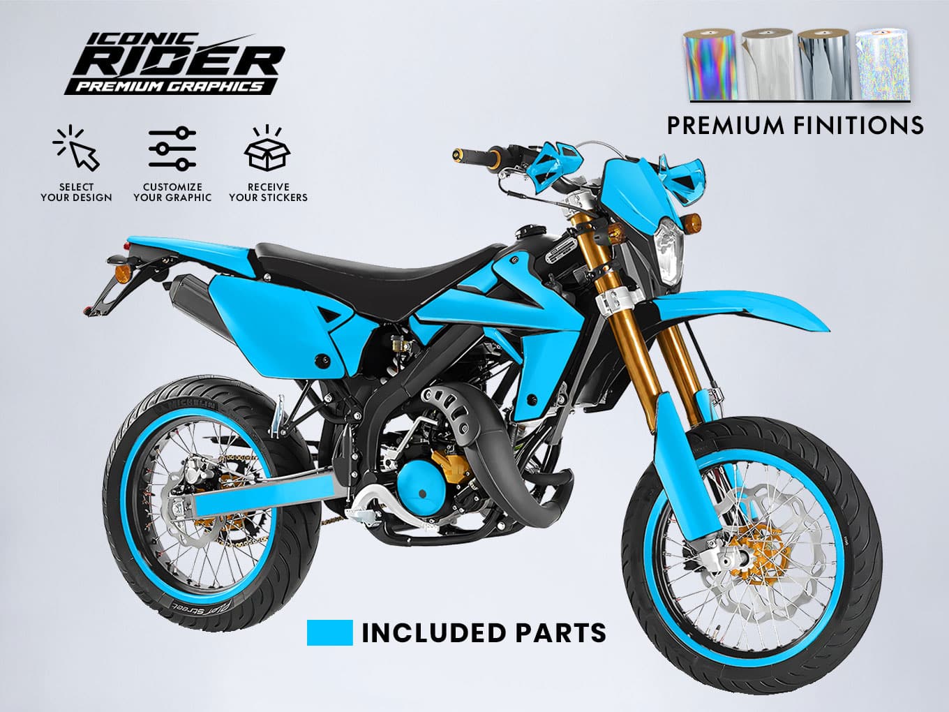 Kit déco Rieju 50 MRT | Qualité Premium