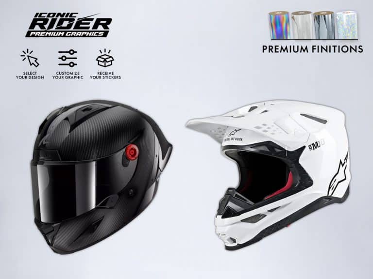 ICONIC RIDER - Kit déco sur-mesure de haute qualité