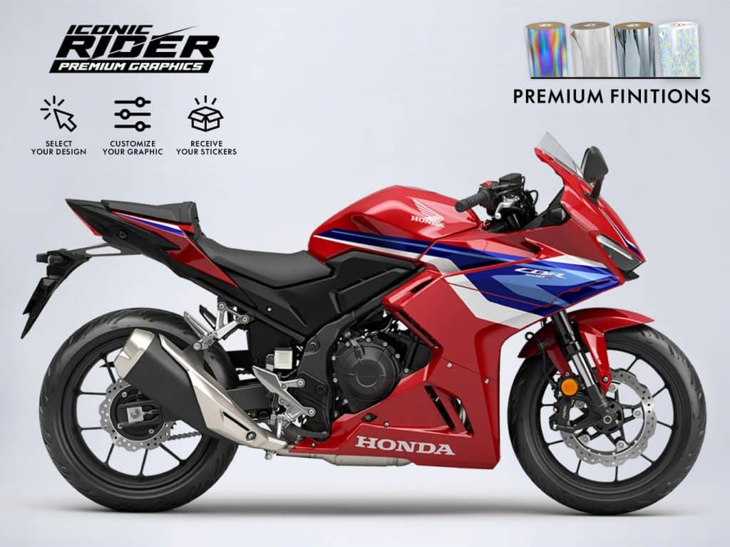 ICONIC RIDER - Kit déco sur-mesure de haute qualité