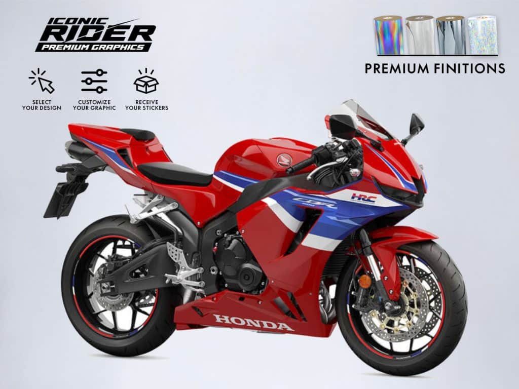 ICONIC RIDER - Kit déco sur-mesure de haute qualité